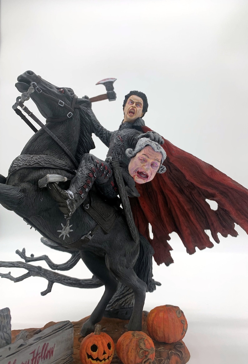 Sleepy Hollow model Headless horseman model Headless | Etsy