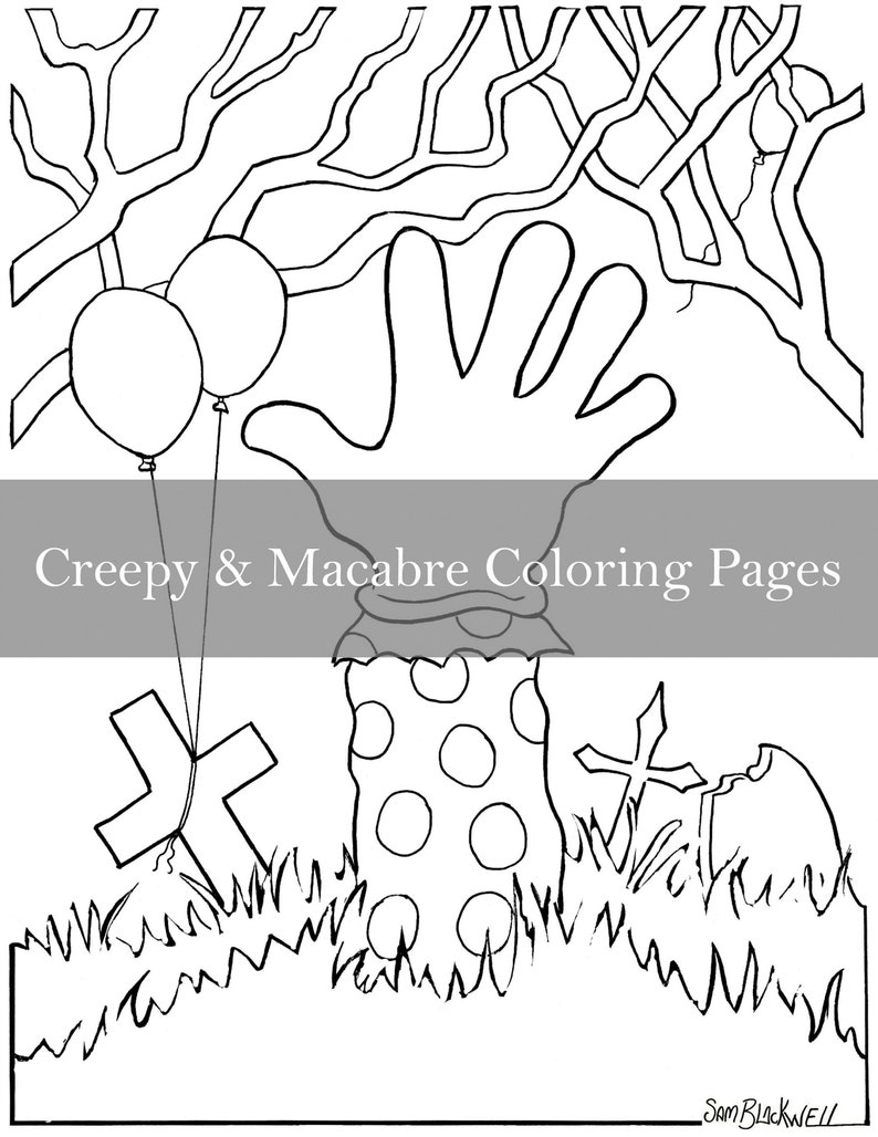 From the Coulrophobia Coloring Book: Clowns Page 14 - ...good Clown ...