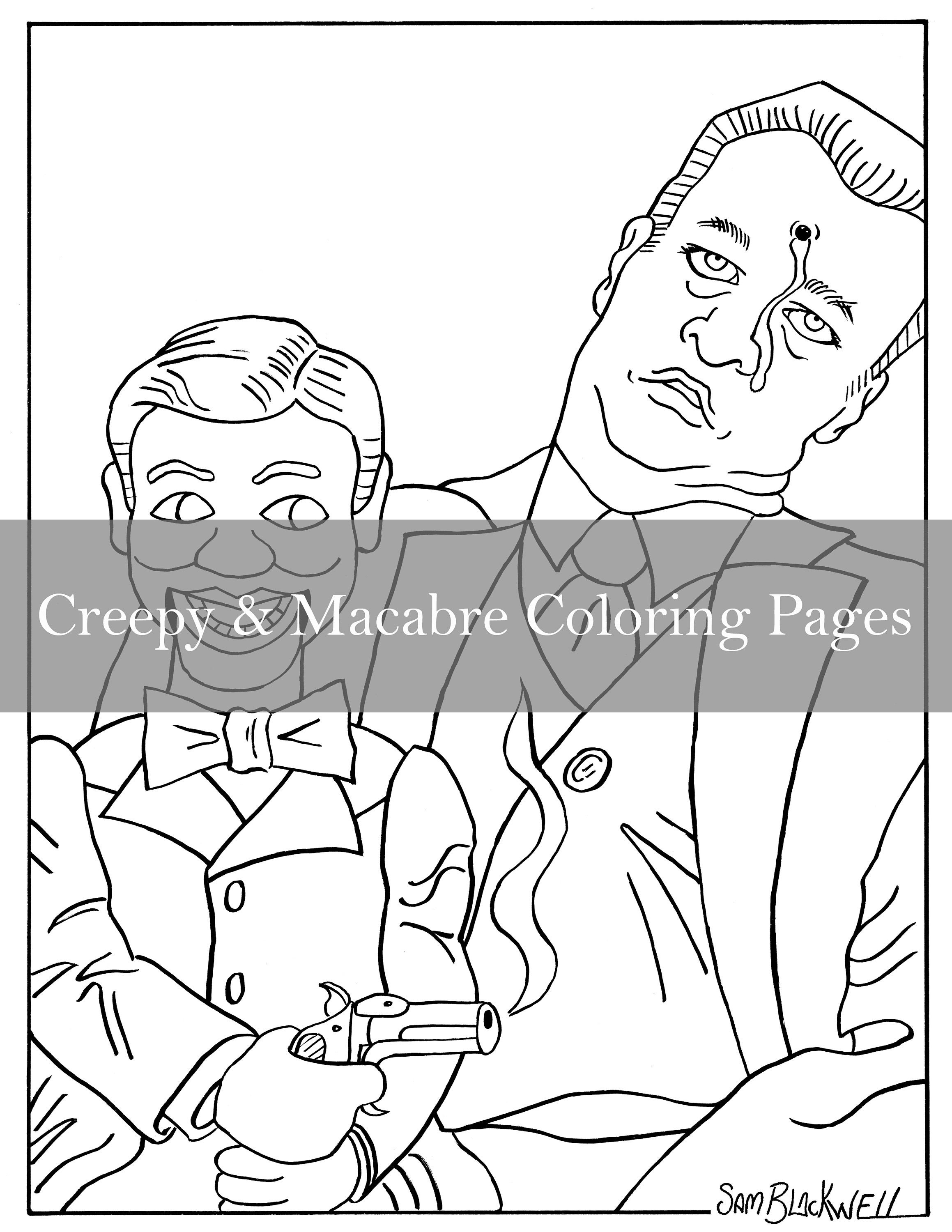 Slappy The Dummy Coloring Pages