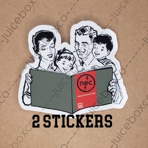 NEC Family Code Book Sticker or Magnet - Etsy