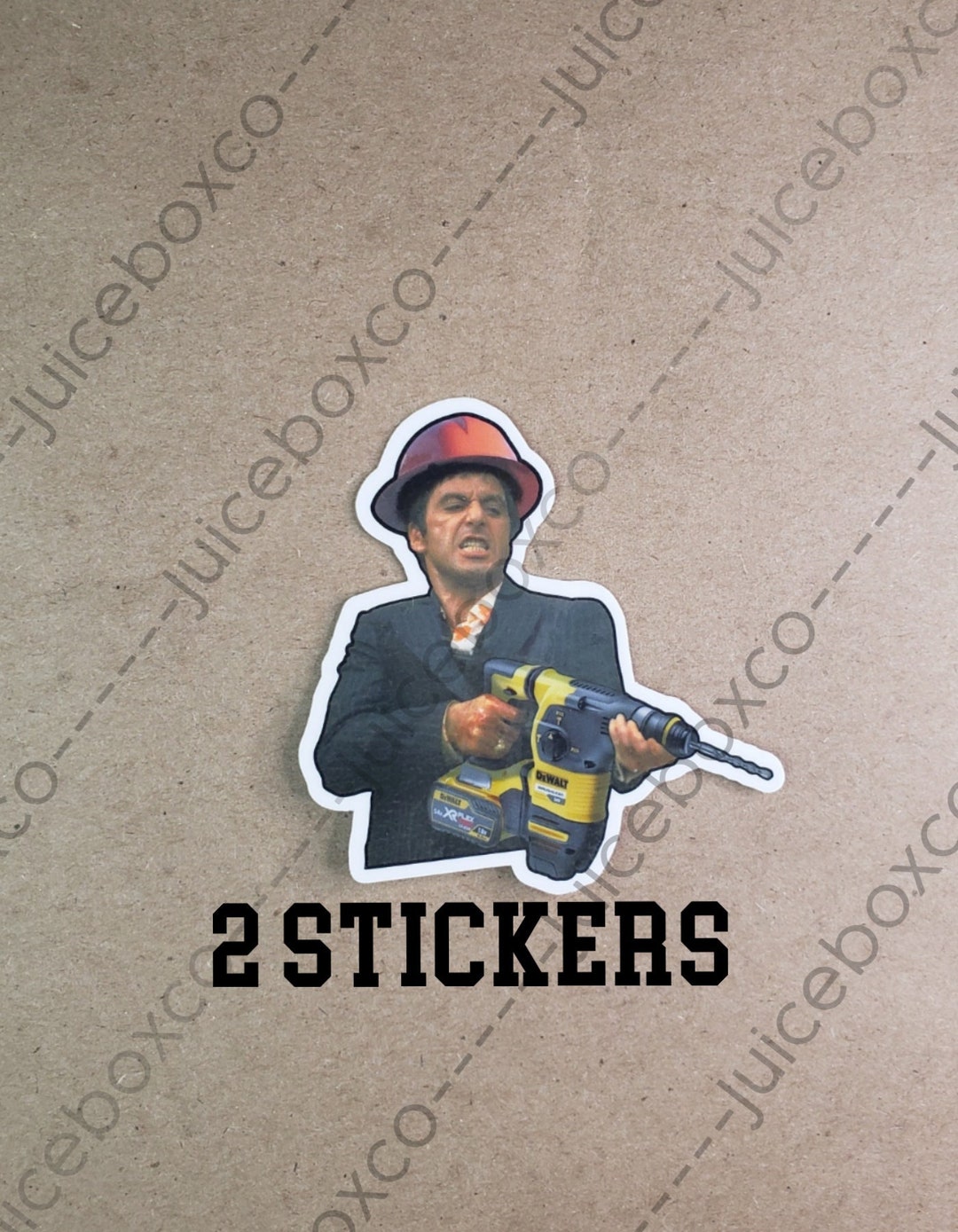 Scarface Rotary Drill Sticker - Etsy