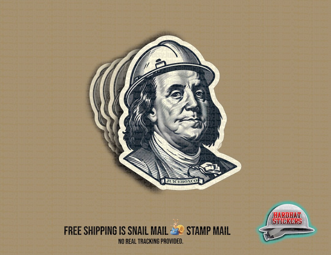 Working Benjamin Sticker - Etsy