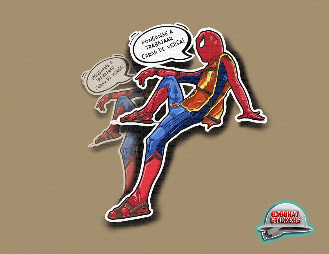 Spiterman Meme Sticker - Etsy