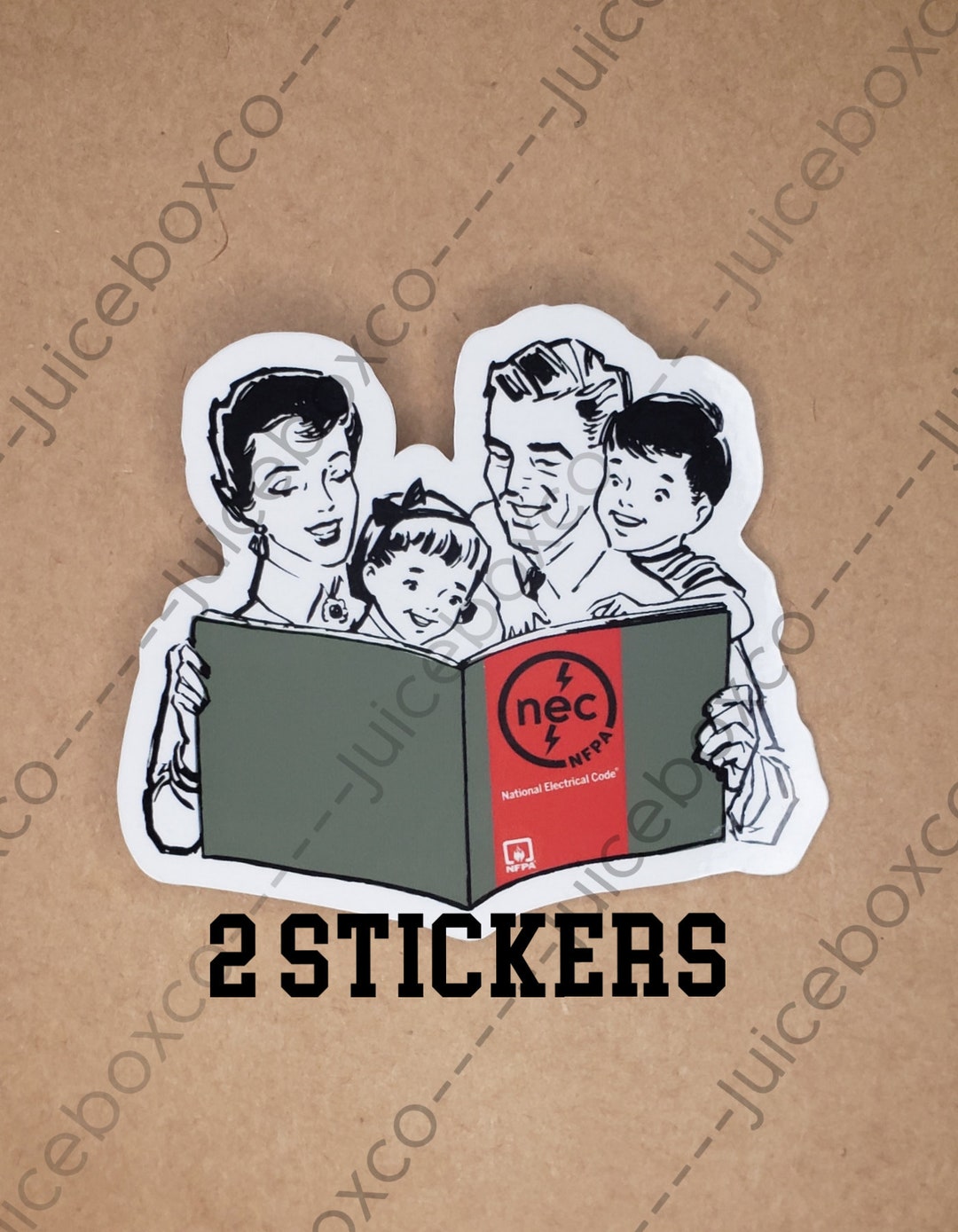 NEC Family Code Book Sticker or Magnet - Etsy