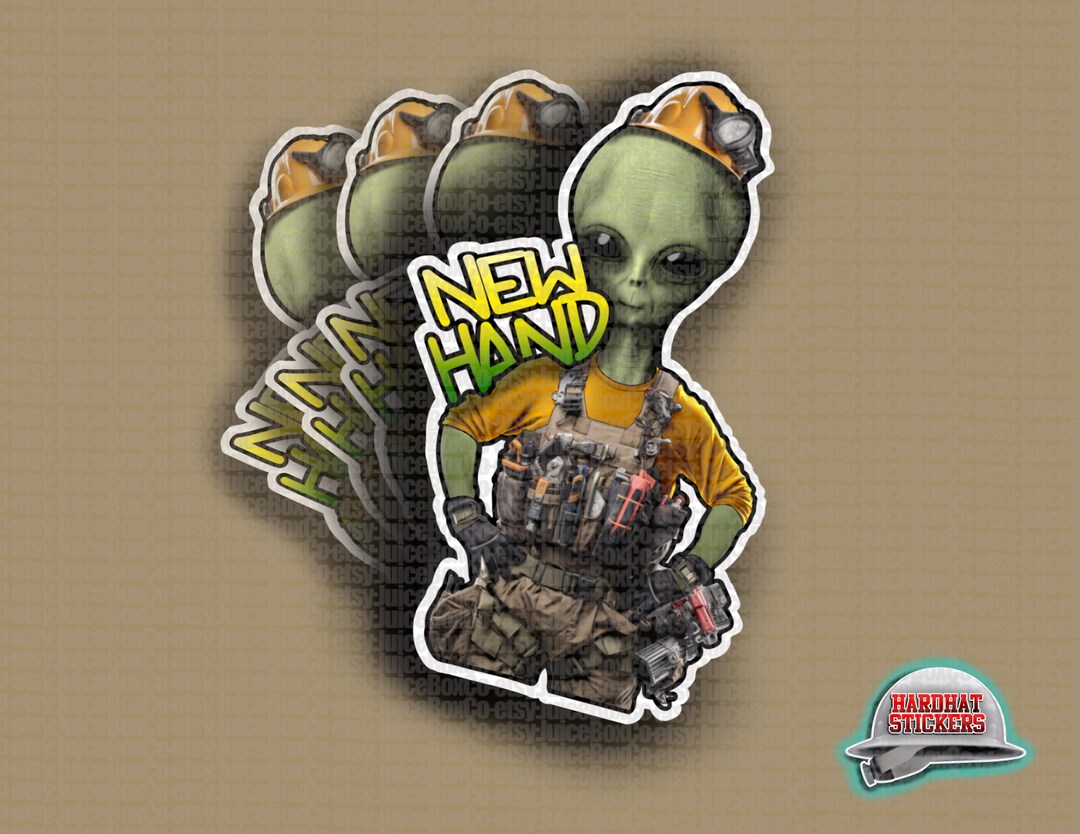 Apprentice Alien Sticker - Etsy