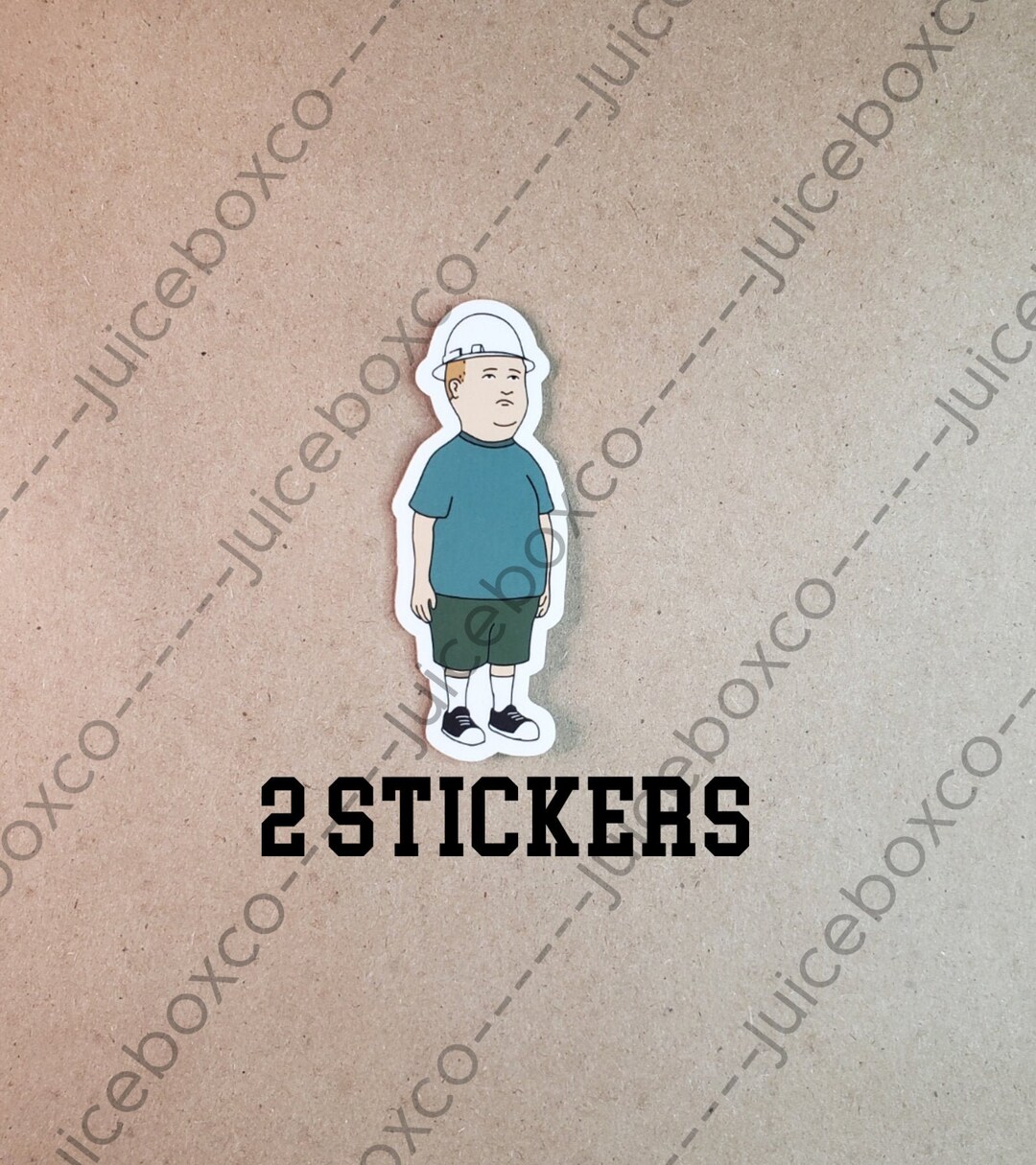 B.H. Construction Worker Sticker - Etsy