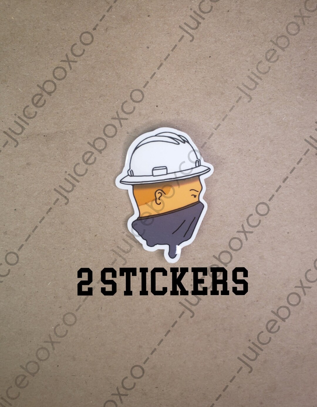 Construction Worker Stickers.bh - Etsy