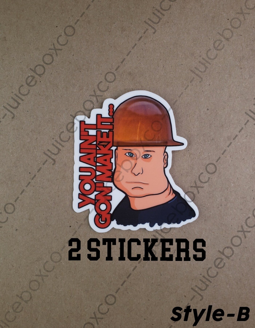 Funny Construction Meme Hard Hat Sticker or Magnet - Etsy
