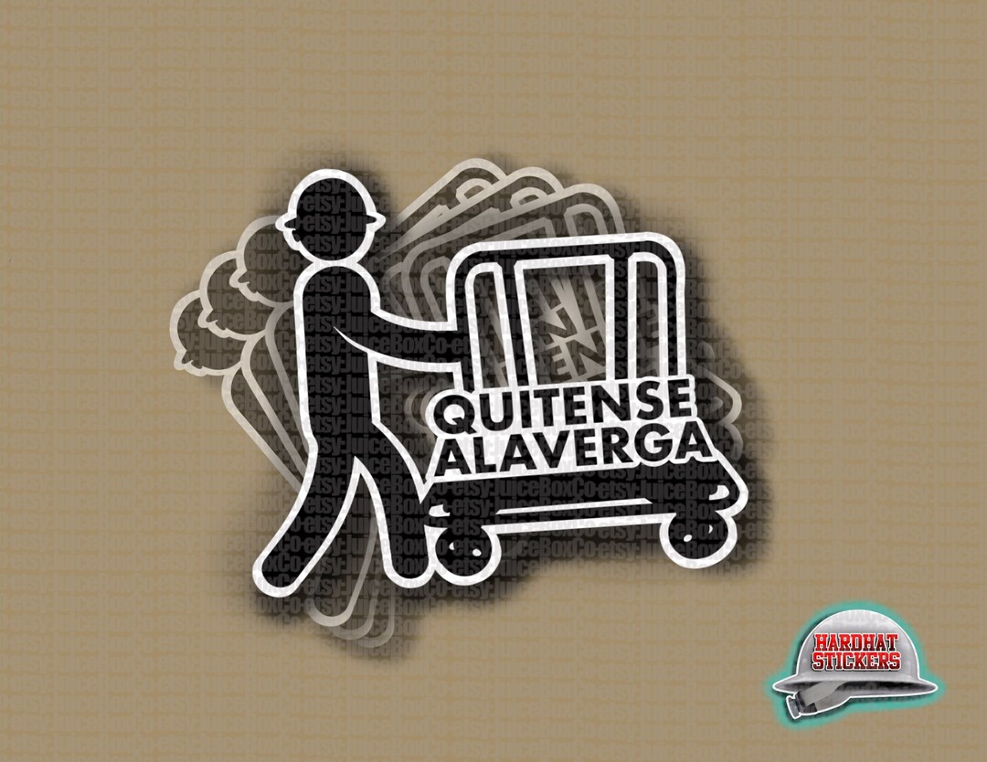 Quitense Alaverga Sheetrocker Sticker or Magnet - Etsy