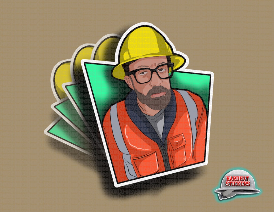 Osha Safety Guy Meme Sticker - Etsy
