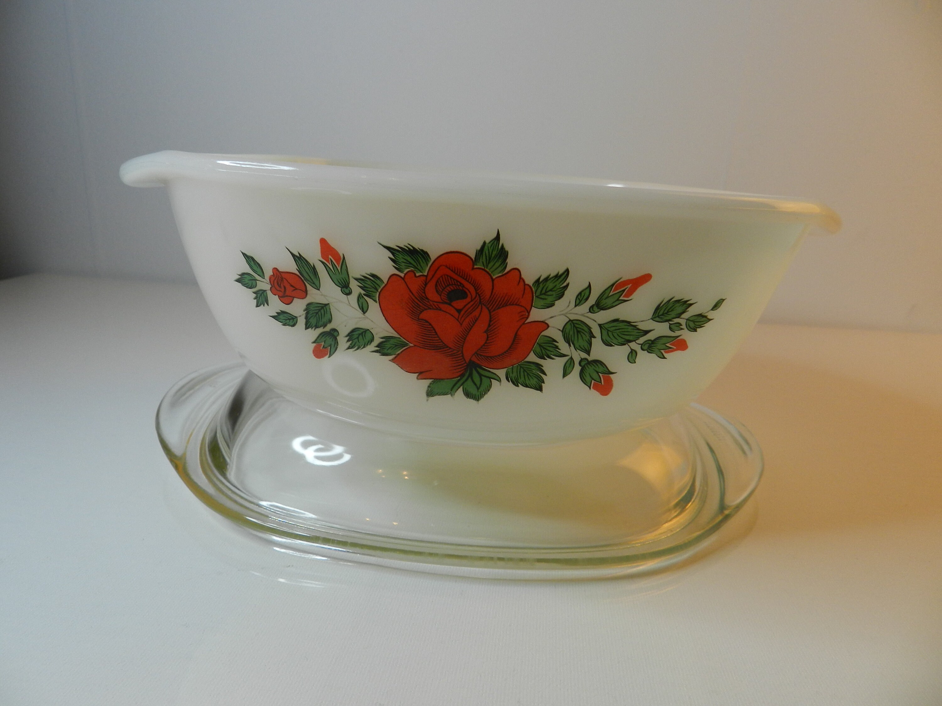 Vintage Beautiful Schott & Gen Mainz Jena Medium Casserole Dish With ...