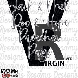 Virgin River, Digital Design, Design Download, Sublimation Transfer ...