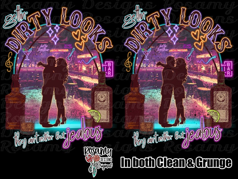 Dirty Looks PNG, Sublimation PNG, Instant Download, Design Download ...