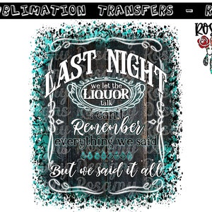 Last Night PNG, 3 Designs, Sublimation PNG, Tshirt Design, Design ...