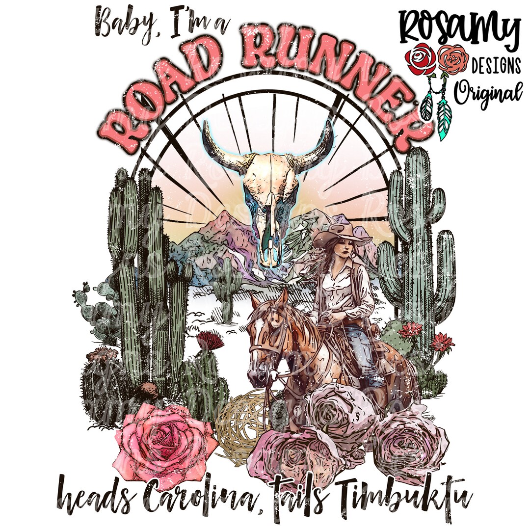 Road Runner PNG, Sublimation PNG, Design Download, Sublimation Transfer ...