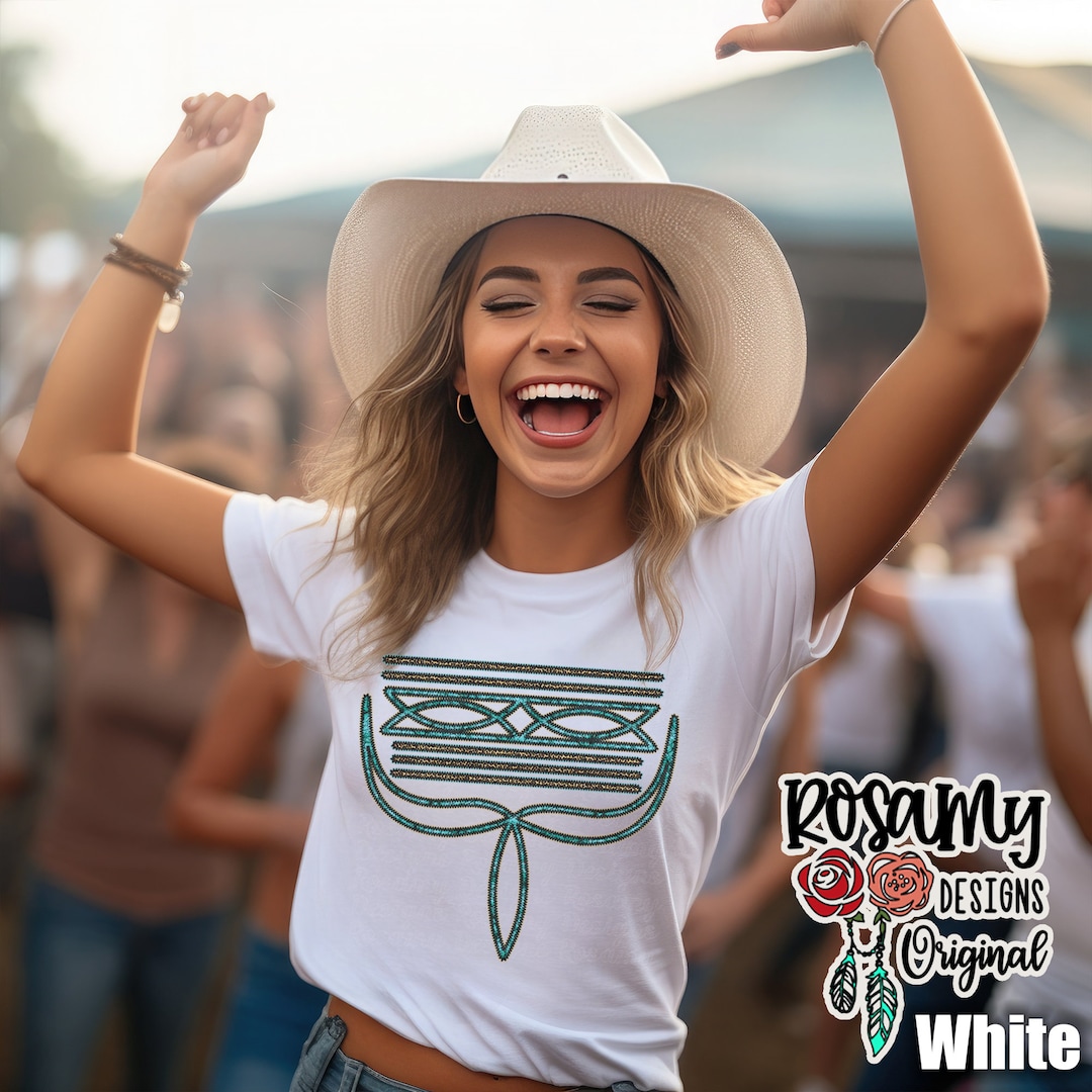 Boot Stitch Shirt, Turquoise, Leopard, Bella Canvas Tee, Unisex , Faux ...