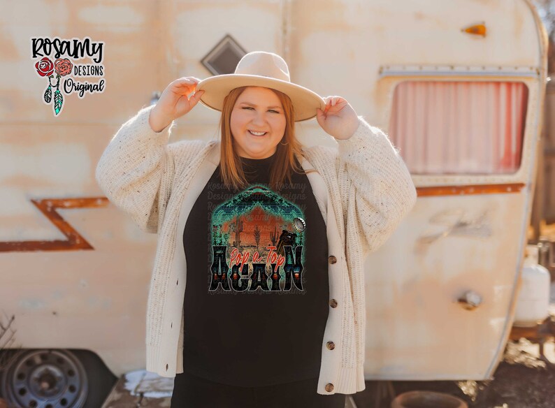 Pop A Top Again PNG Sublimation PNG Tshirt Design Design - Etsy