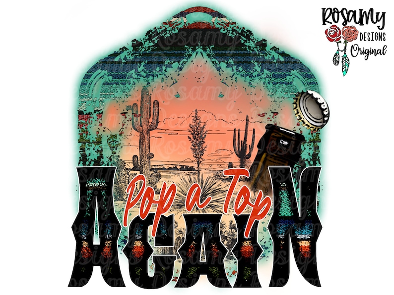Pop A Top Again PNG Sublimation PNG Tshirt Design Design - Etsy