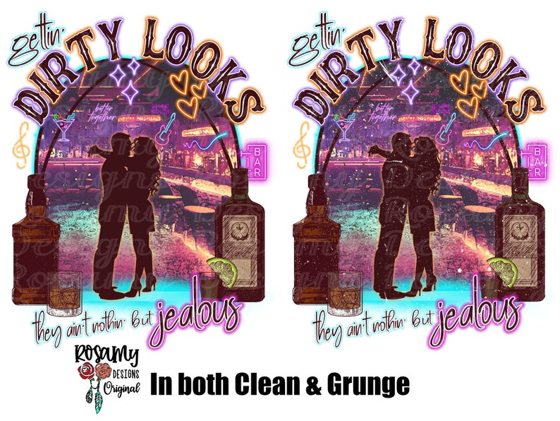 Dirty Looks PNG, Sublimation PNG, Instant Download, Design Download ...