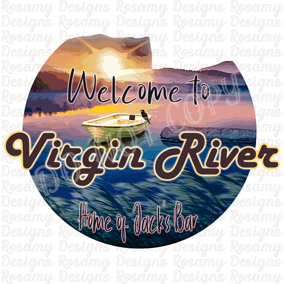 Virgin River, Digital Design, Design Download, Sublimation Transfer ...
