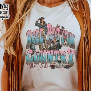 Bell Bottom Country PNG, Heart Like A Truck, Hold My Halo, Watermelon ...