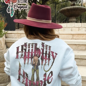 Hillbilly Hippie PNG, Sublimation PNG, Design Download, Sublimation ...