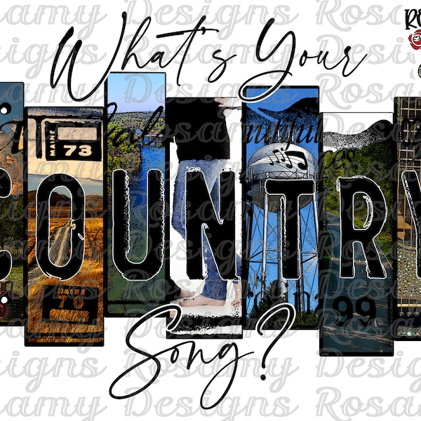 Country Song Svg - Etsy