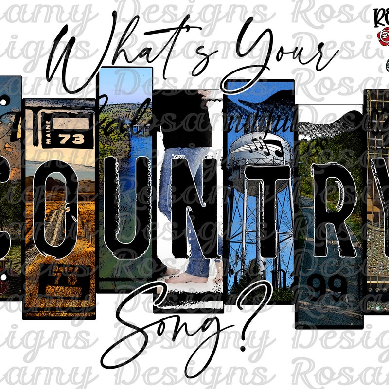 Country Song - Etsy