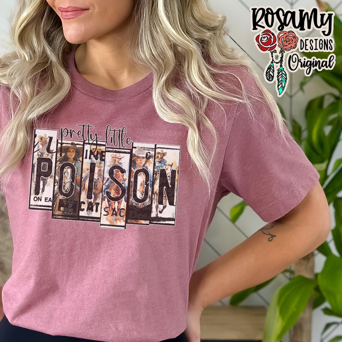 Pretty Little Poison PNG, Western Sublimation Design (digital Download ...