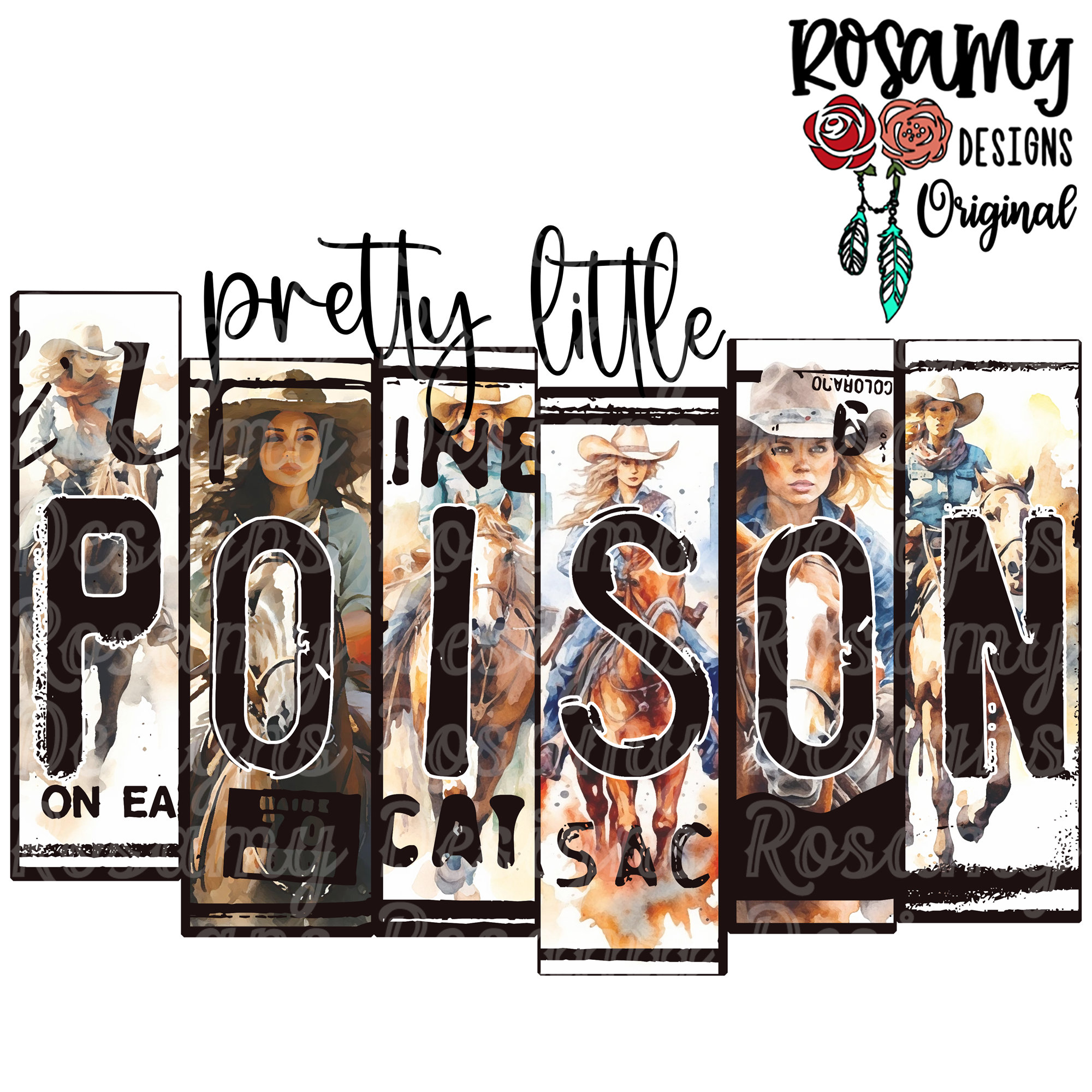 Pretty Little Poison PNG, Western Sublimation Design (digital Download ...
