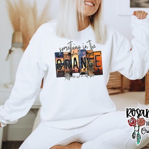 Something in the Orange , RTS Sublimation Transfer, Graphic Tee, T ...