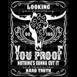 You Proof PNG, Color/black/white, Sublimation PNG, Tshirt Design ...