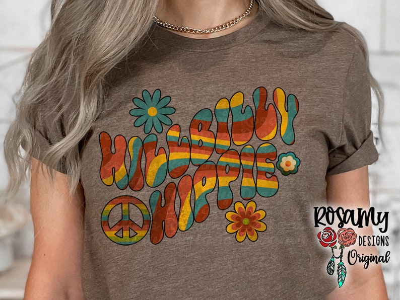 Hillbilly Hippie PNG Sublimation PNG Design Download - Etsy