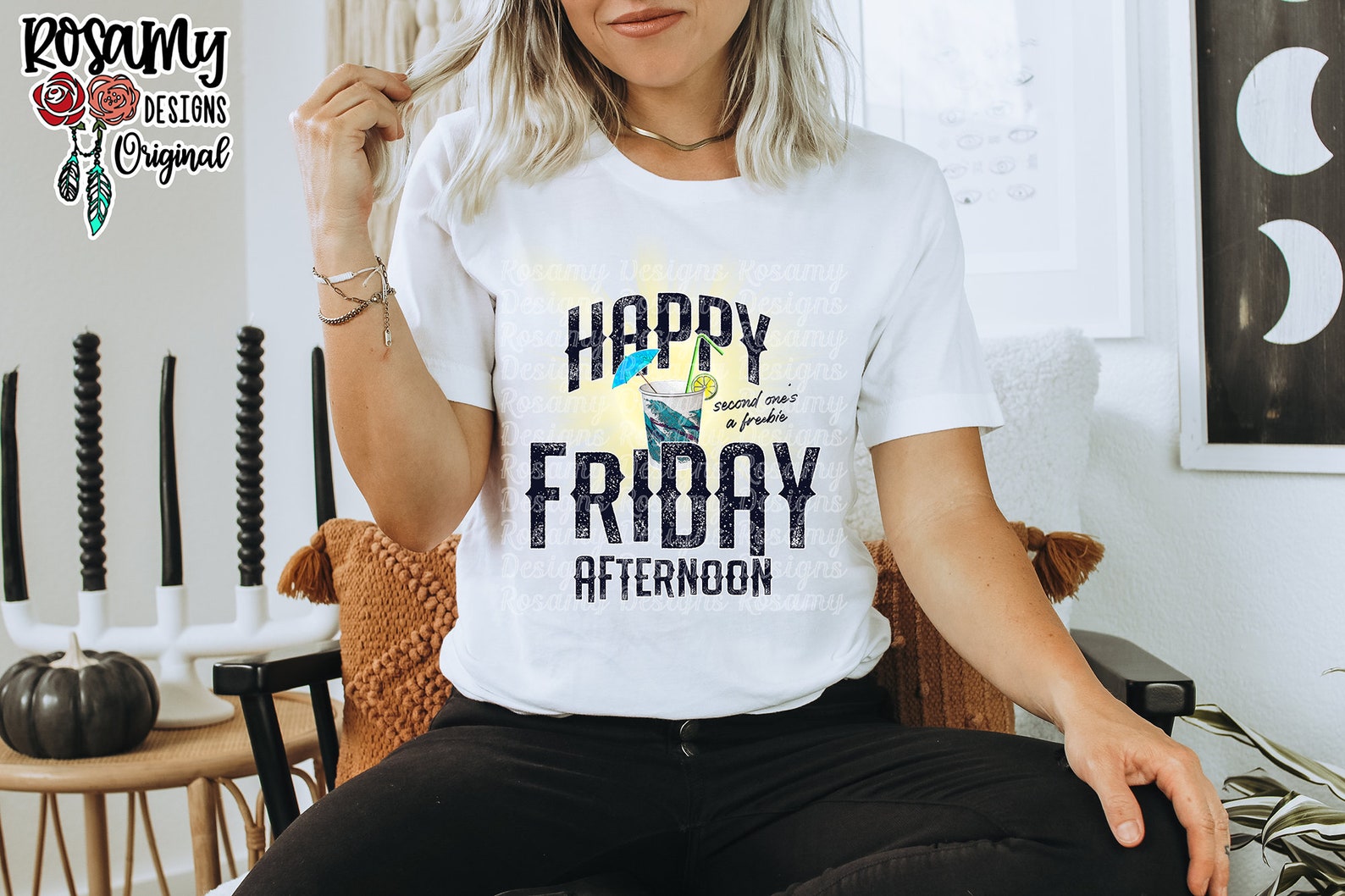 Happy Friday Afternoon PNG Sublimation PNG No Body Design - Etsy