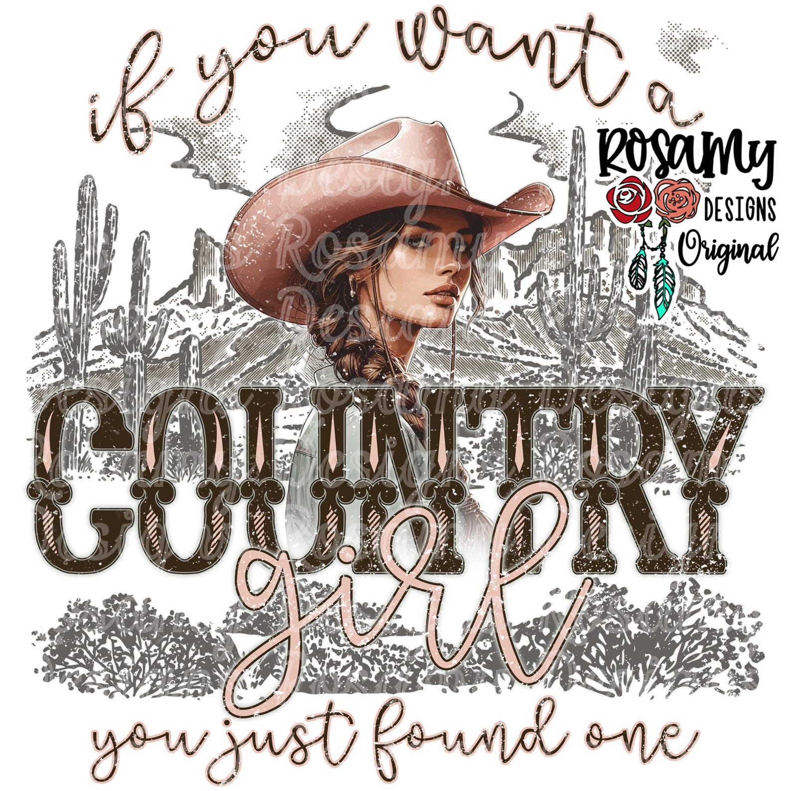 Country Girl PNG, Sublimation PNG, Tshirt Design, Design Download ...