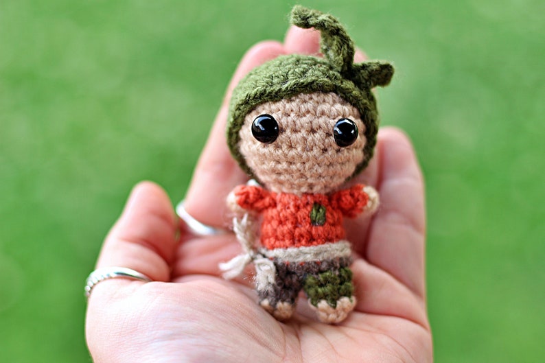 It Takes Two Crochet Pattern Cody and May Keyring DIGITAL - Etsy