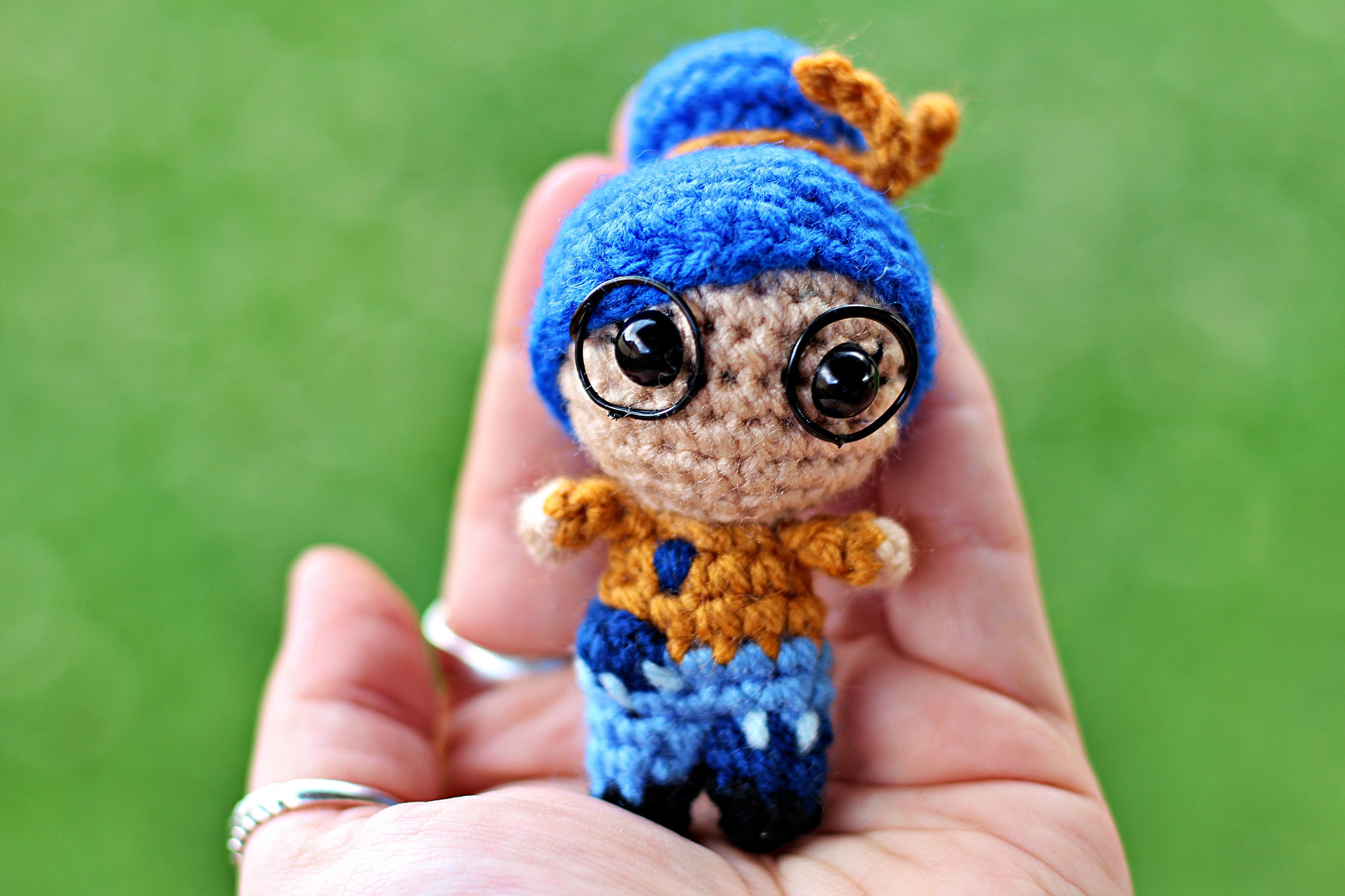 It Takes Two Crochet Pattern Cody and May Keyring DIGITAL - Etsy Finland