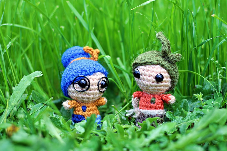 It Takes Two Crochet Pattern Cody and May Keyring DIGITAL - Etsy