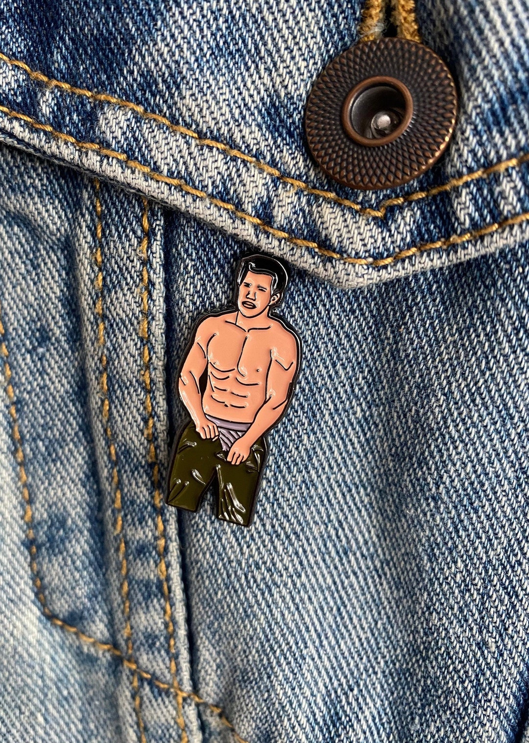 Taylor Lautner Jacob Black Twilight Enamel Pin - Etsy