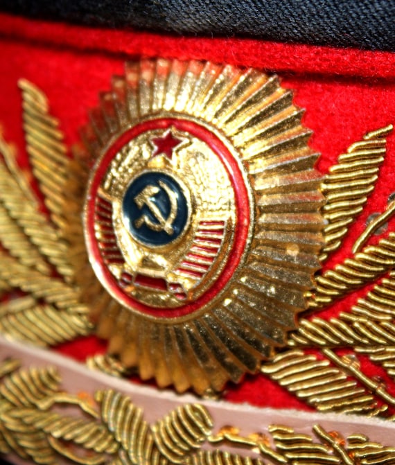 Vintage Authentic Soviet Militia/Police General Parad… - Gem