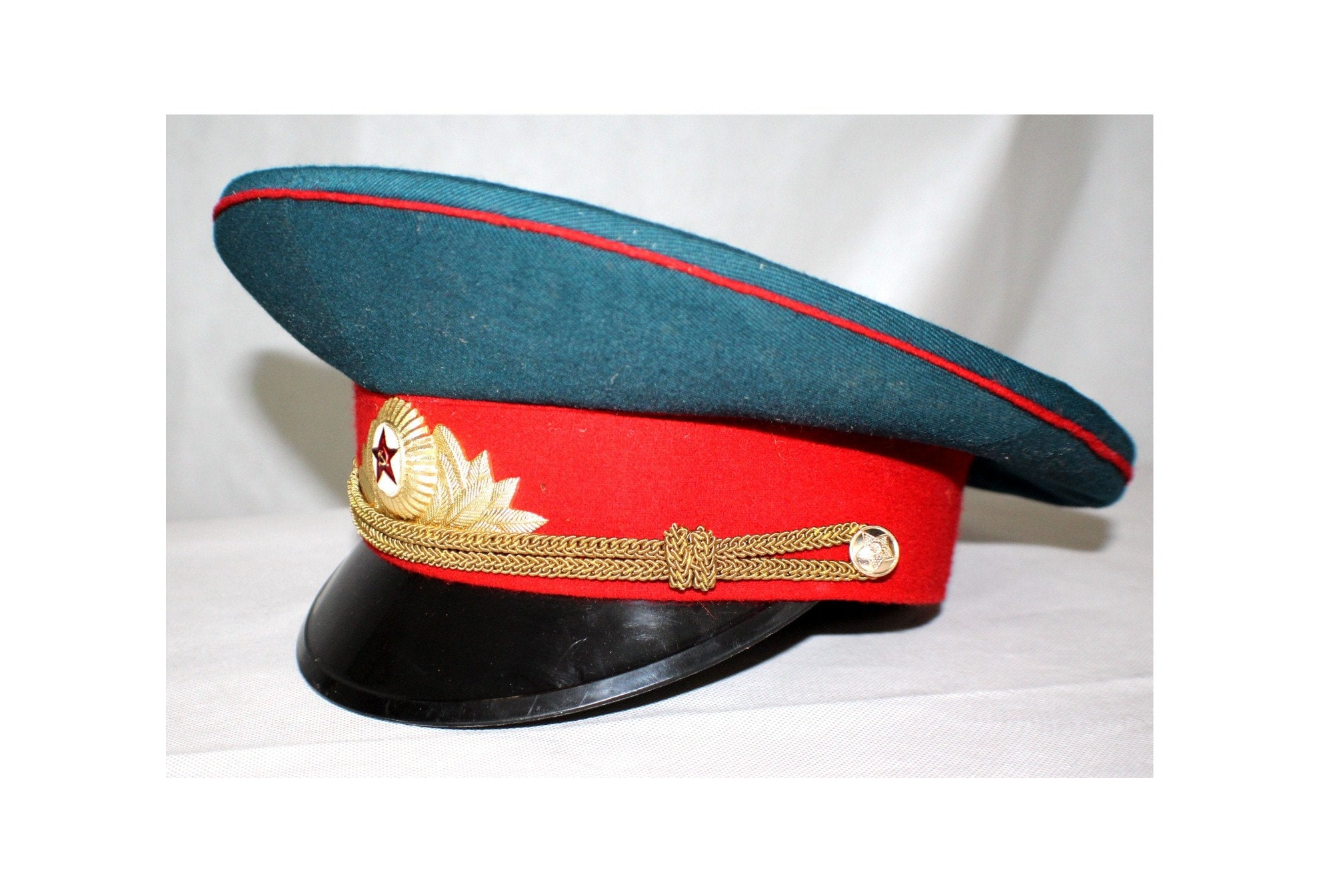 Vintage 1980th Authentic Soviet Officer Parade Cap for USSR - Etsy