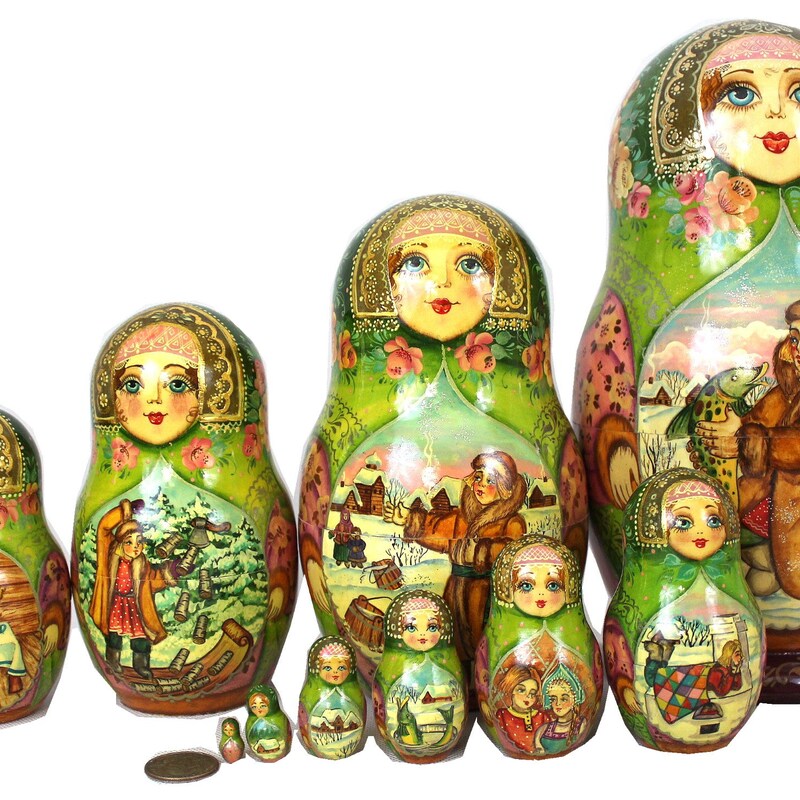 Russian Doll Art - Etsy