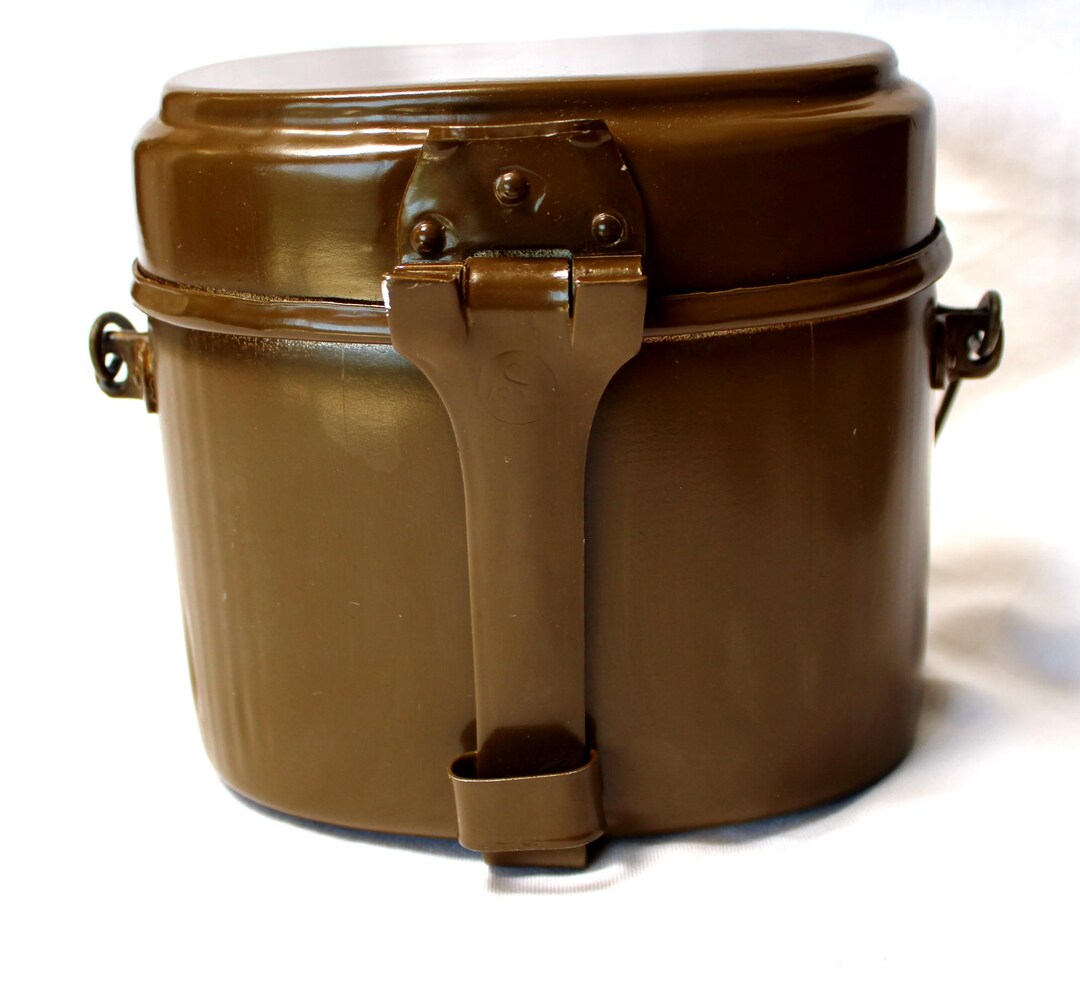 Vintage Soviet Army Mess Tin, Duralumin Field Gear, Cold War ...