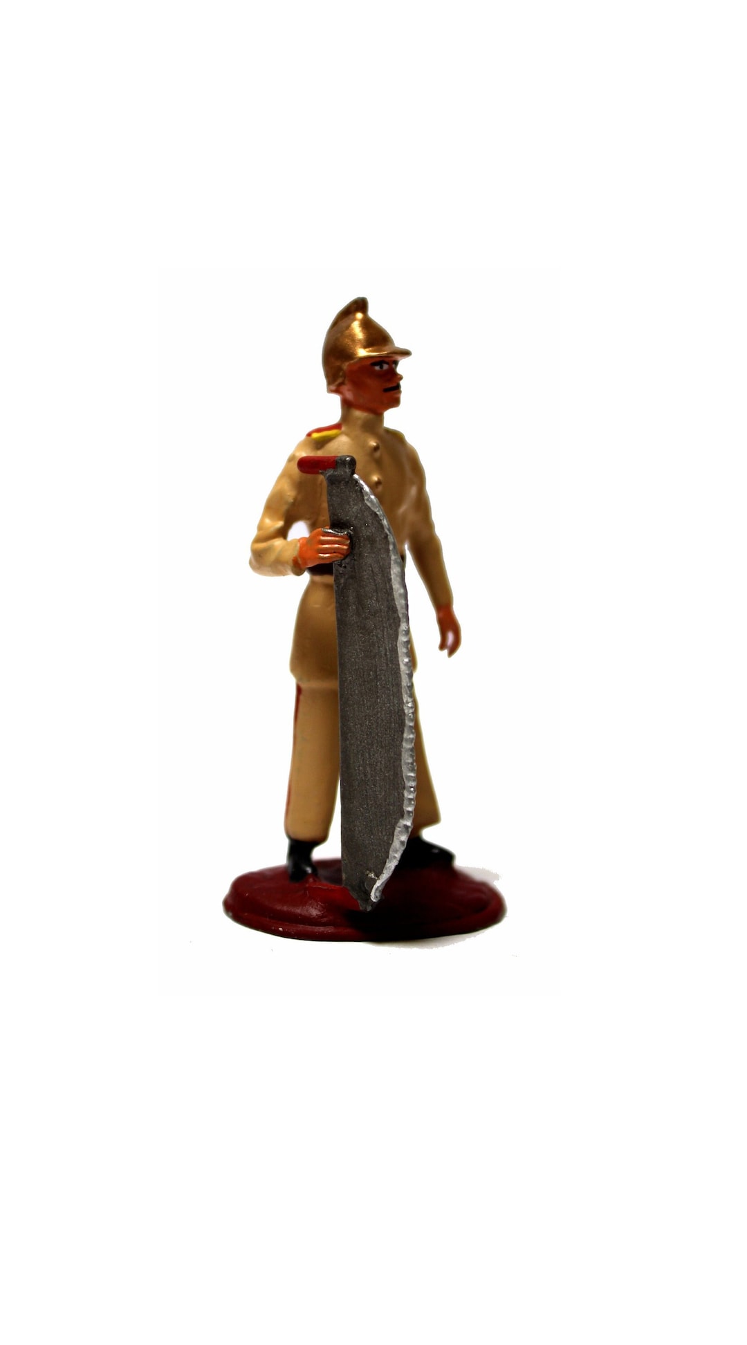 Vintage Russian Tin Soldier Hand Painted METAL Figurine Scale 1:32 Made ...