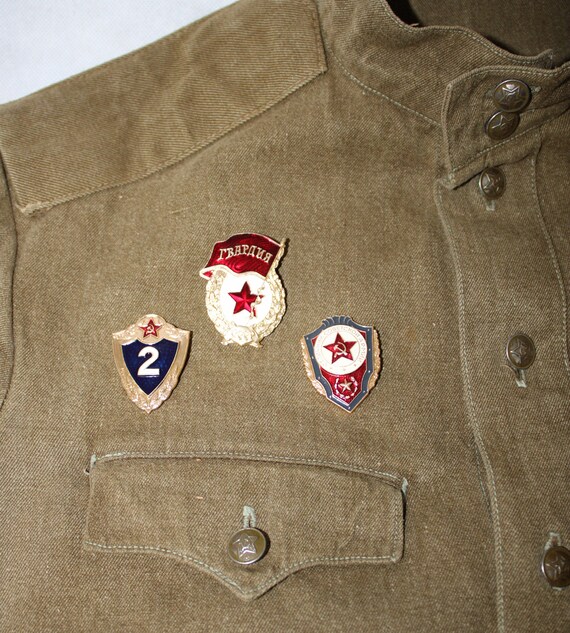 Vintage Authentic 1962 Soviet USSR Military Soviet Ar… - Gem