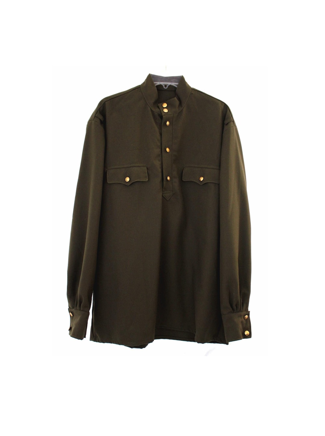 Vintage 1990s Soviet USSR Military 1943 Style Repro Officer Wool Tunic ...