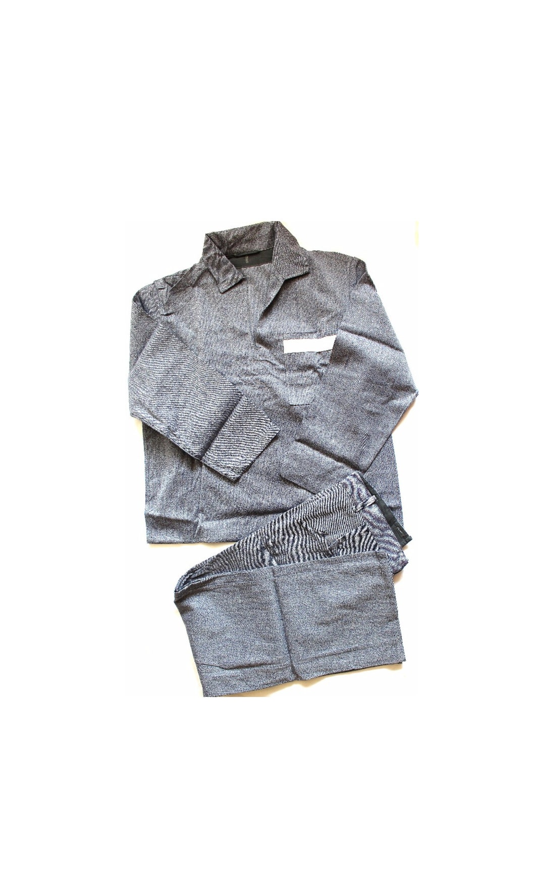 Vintage 1980 Soviet USSR ORIGINAL Gray Navy Working Uniform Shirt ...