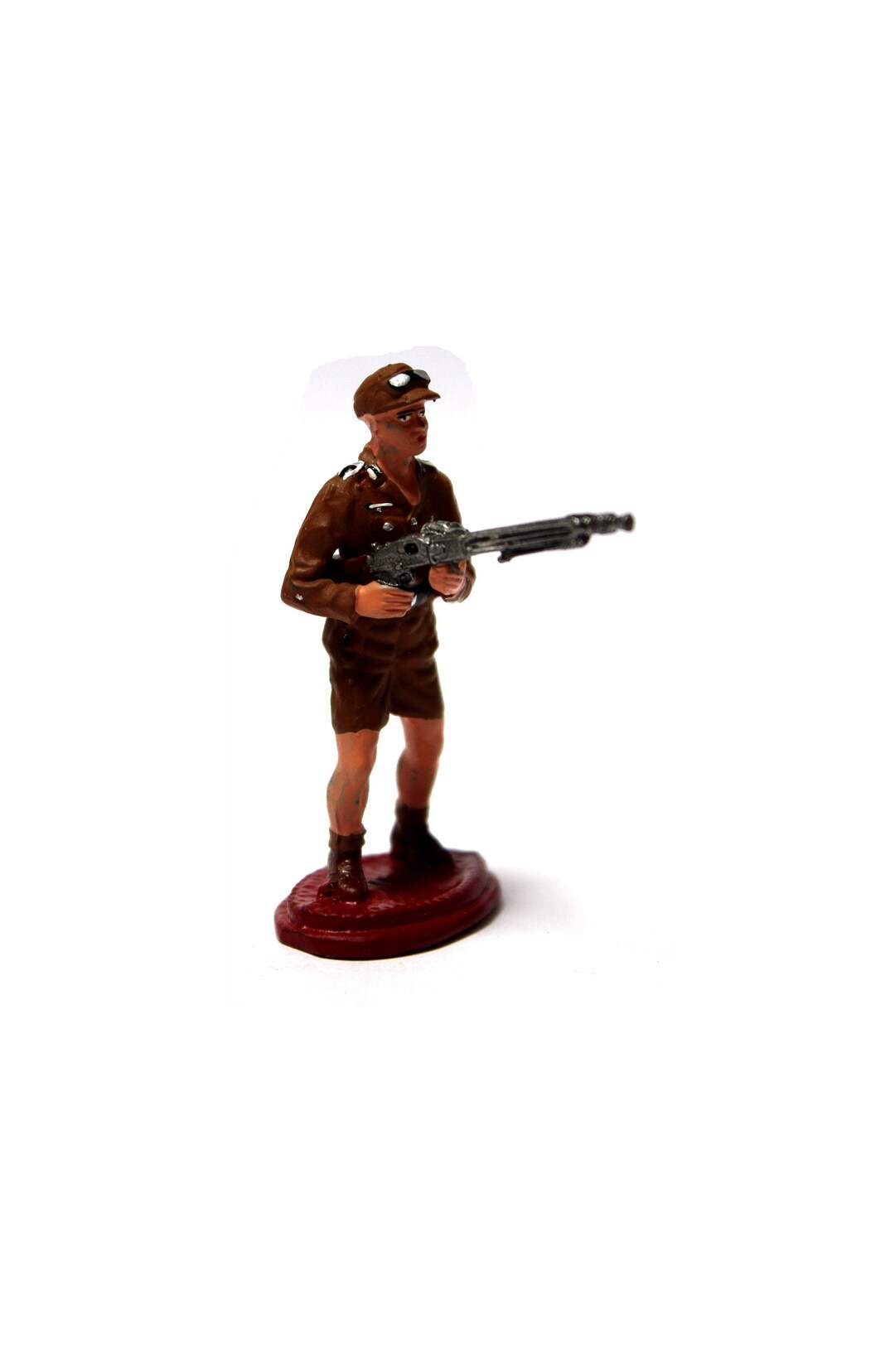 Vintage Hand Painted Tin Soldier: German Army Sniper WW2, USSR - Etsy