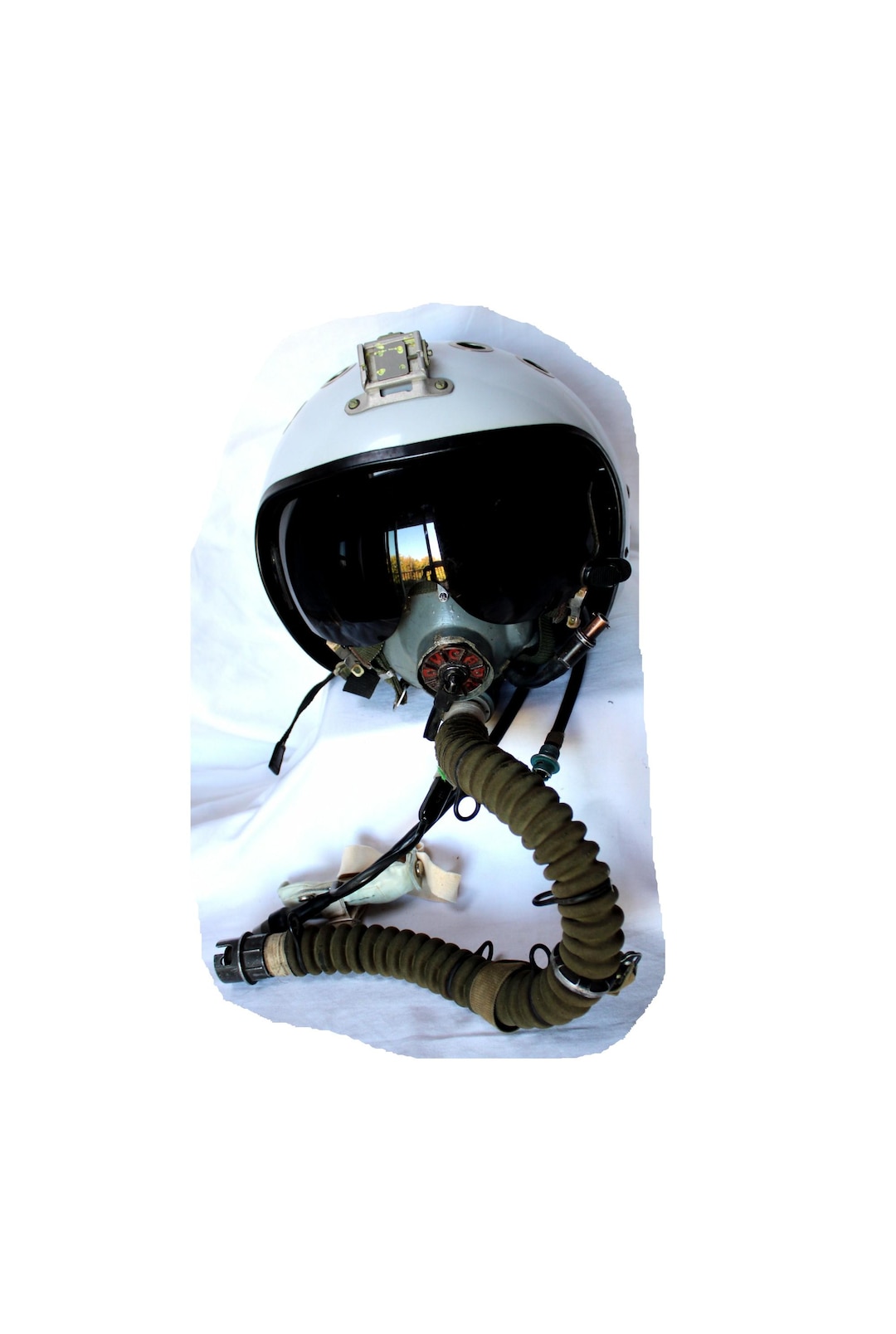Original Russian USSR Pilot Helmet ZSH-7 Oxygen Mask Km-34 Migs, SU ...