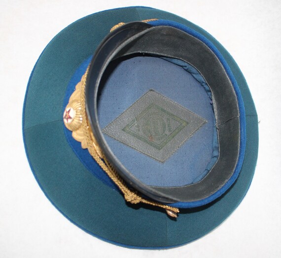 Vintage 1982 Authentic Soviet Officer Parade Cap for … - Gem